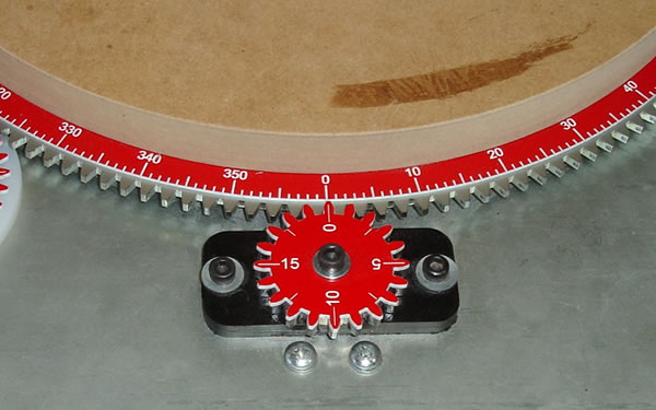 TK Rotary Table Degree Wheel for the Legacy Ornamental Mill Rotary Table